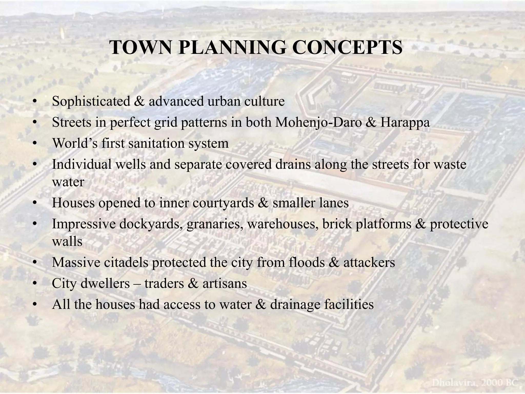 ancient town planning principles and techniques | PDF
