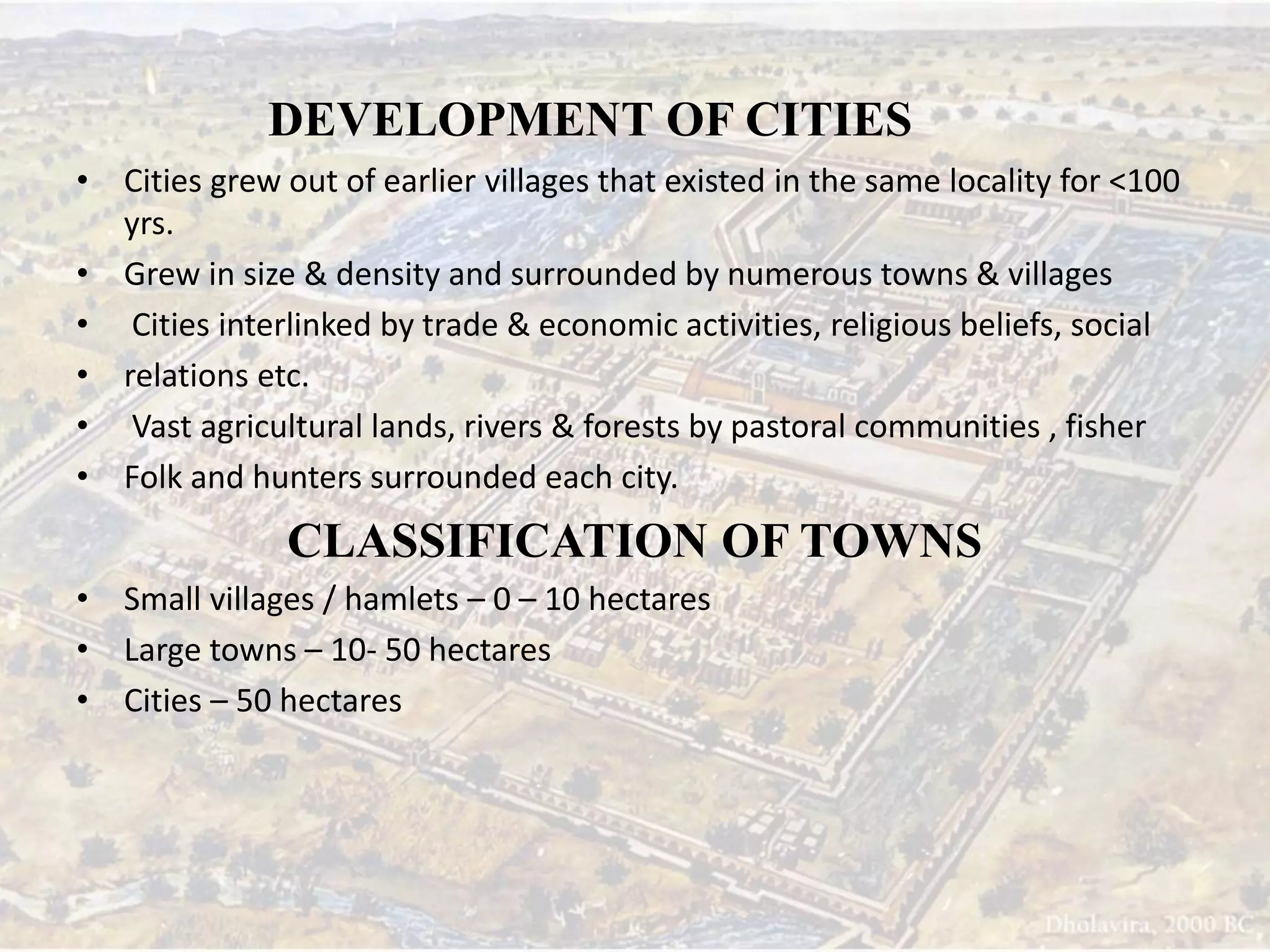 ancient town planning principles and techniques | PDF