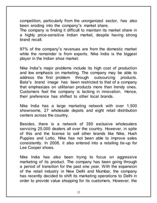 Project -Marketing research project on consumer behaviour towards nike ...