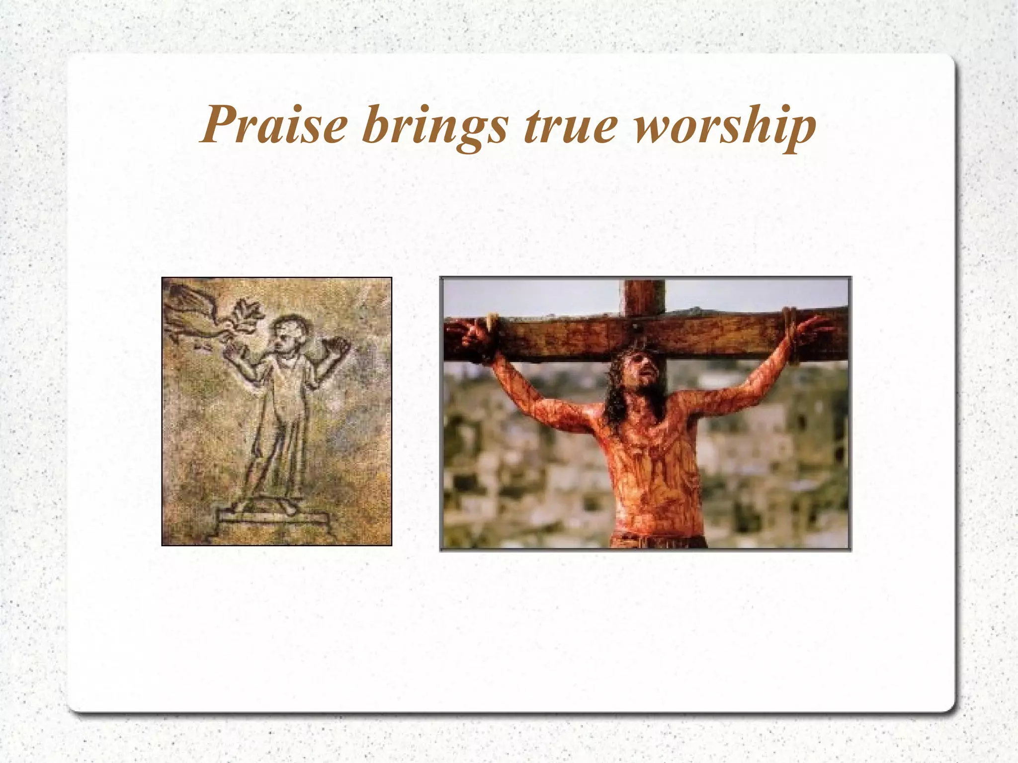Praise And Worship in a Catholic Setting | ODP