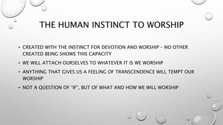 Why Worship? | PPTX