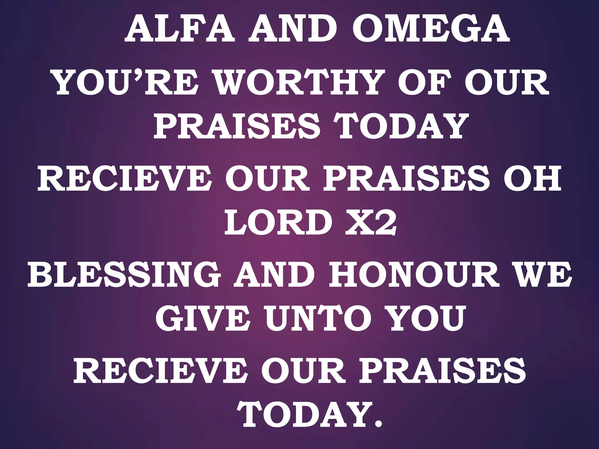 PRAISES.ppt