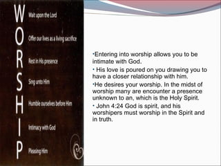 Praise Worship Encounter Ppt