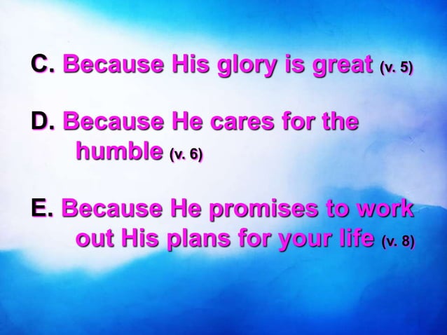 Praiseworthy Psalm 138 | PPT