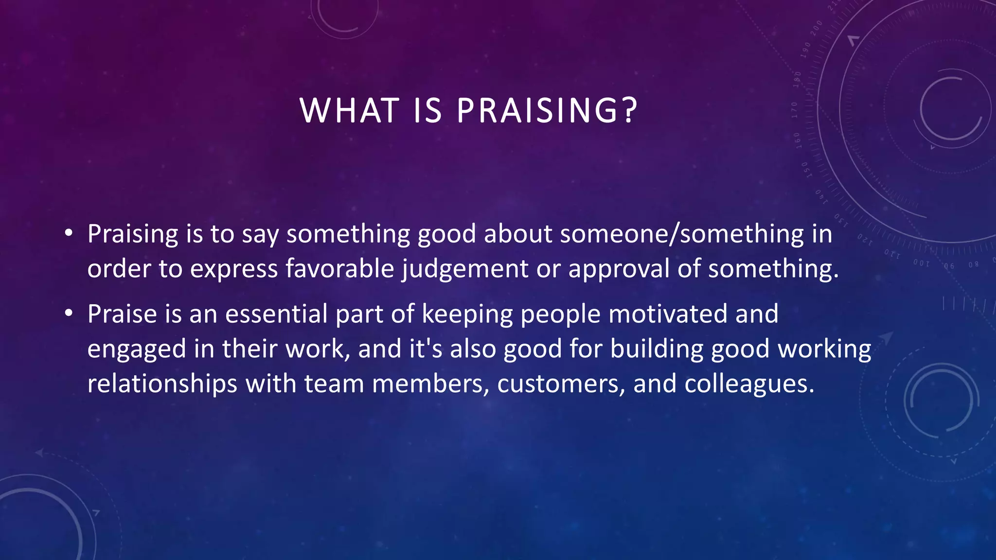 Praising interpersonal skills commuication | PPT