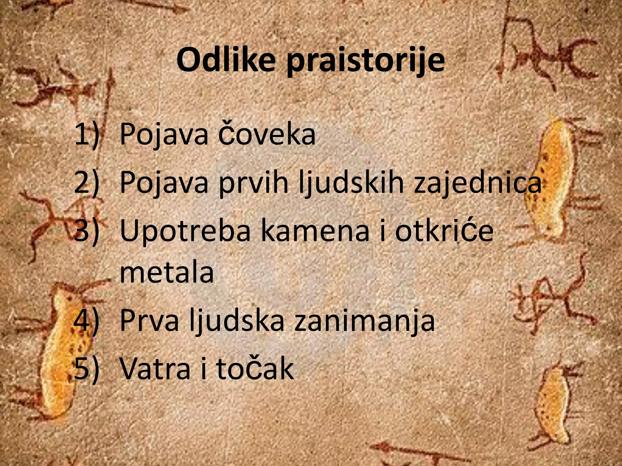 PRAISTORIJA | PDF