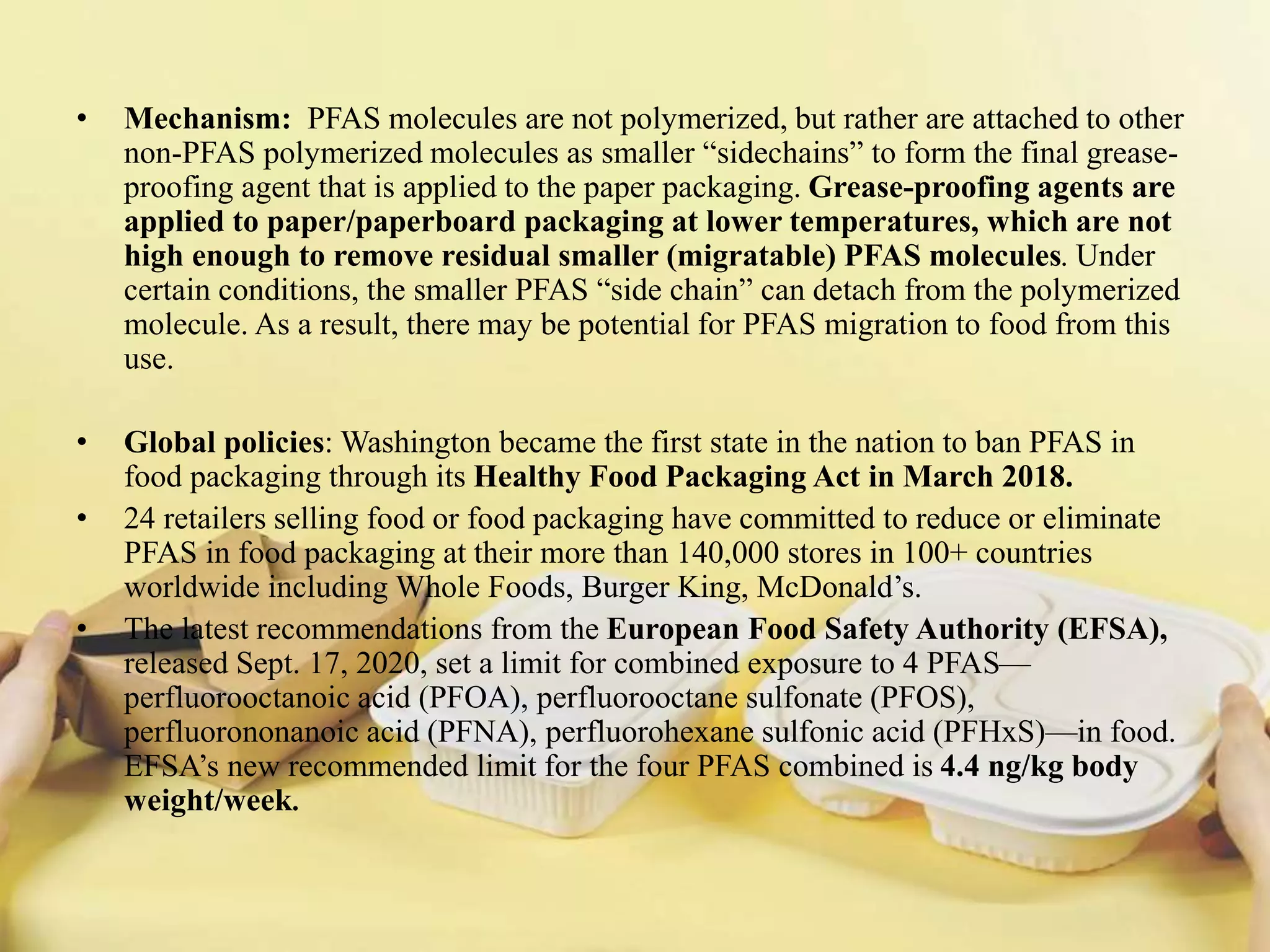 Toxic Chemicals in Food Packaging | PPTX