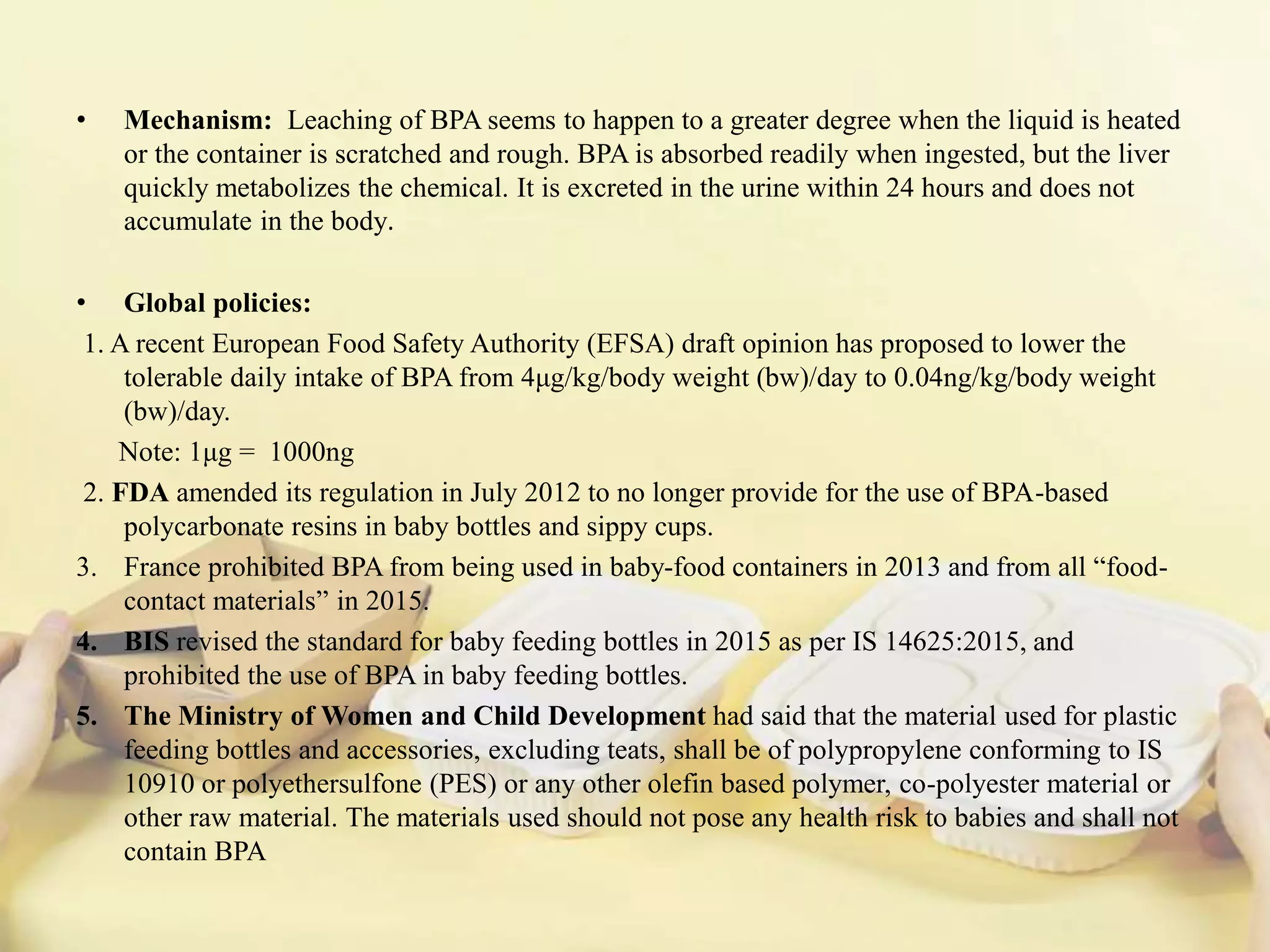 Toxic Chemicals in Food Packaging | PPTX