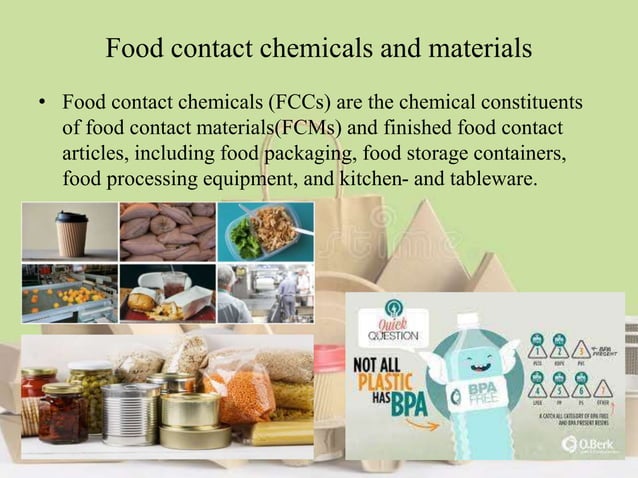Toxic Chemicals in Food Packaging | PPTX