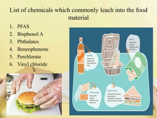 Toxic Chemicals in Food Packaging | PPTX