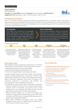 Praja Foundation | PDF