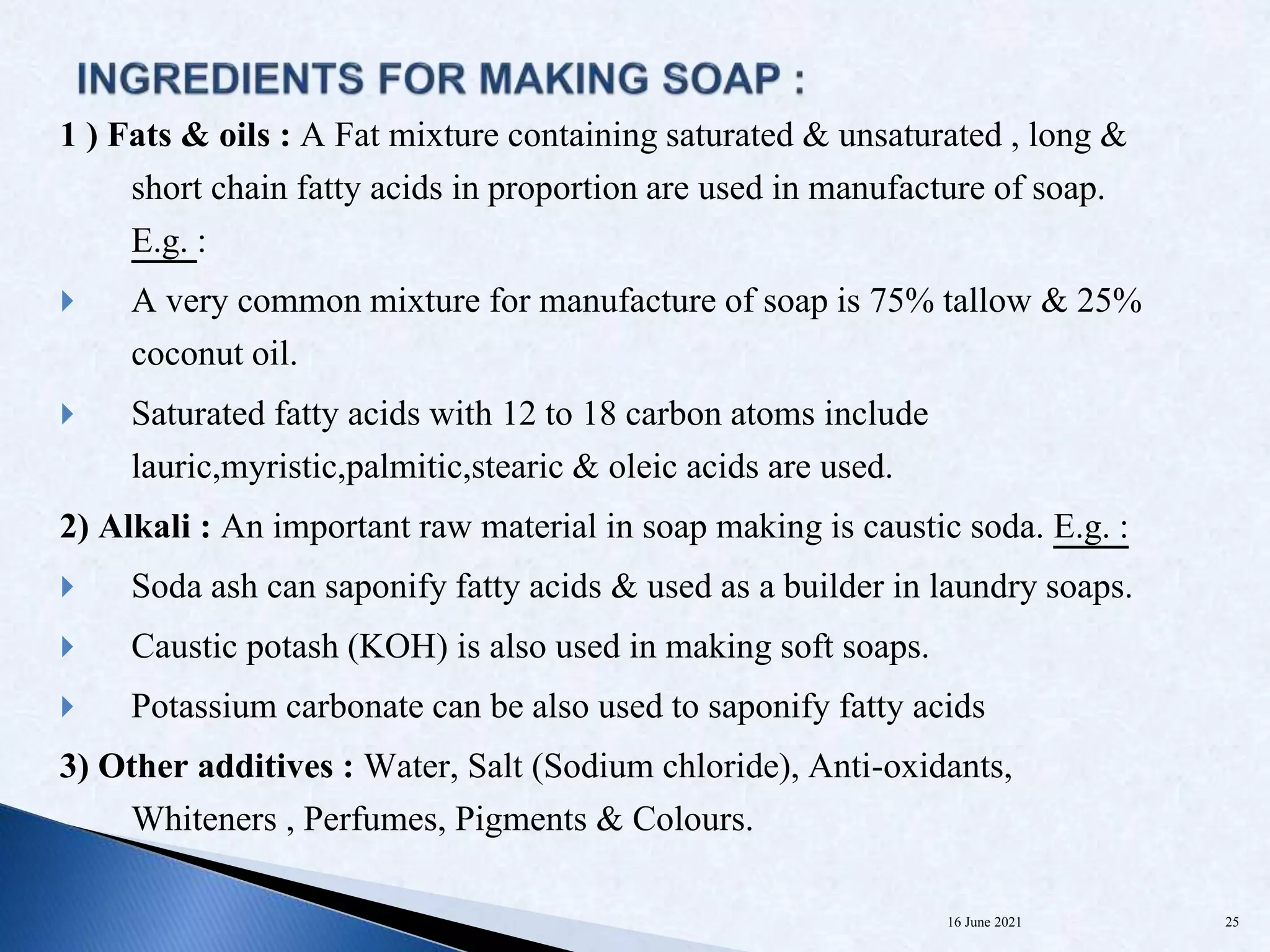 Formulation Building blocks: Building blocks for different product ...