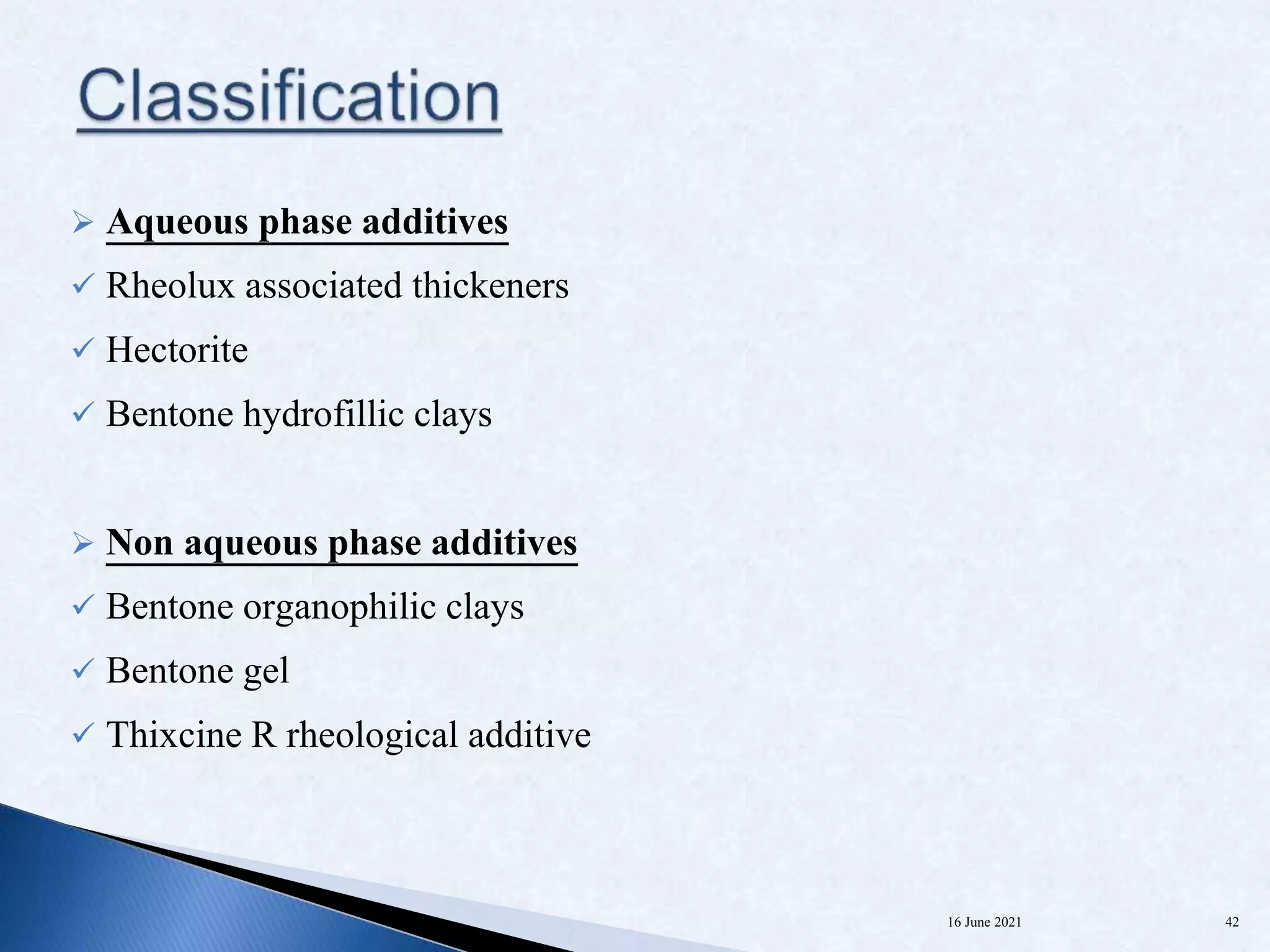 Formulation Building blocks: Building blocks for different product ...