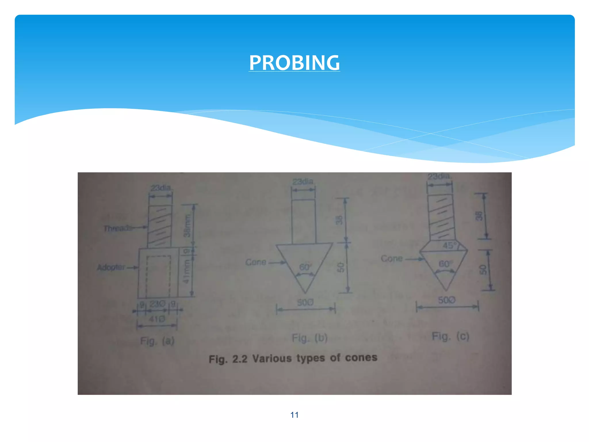 methods of sub-surface exploration, methods of boring, number, location and depth of boring. | PPTX
