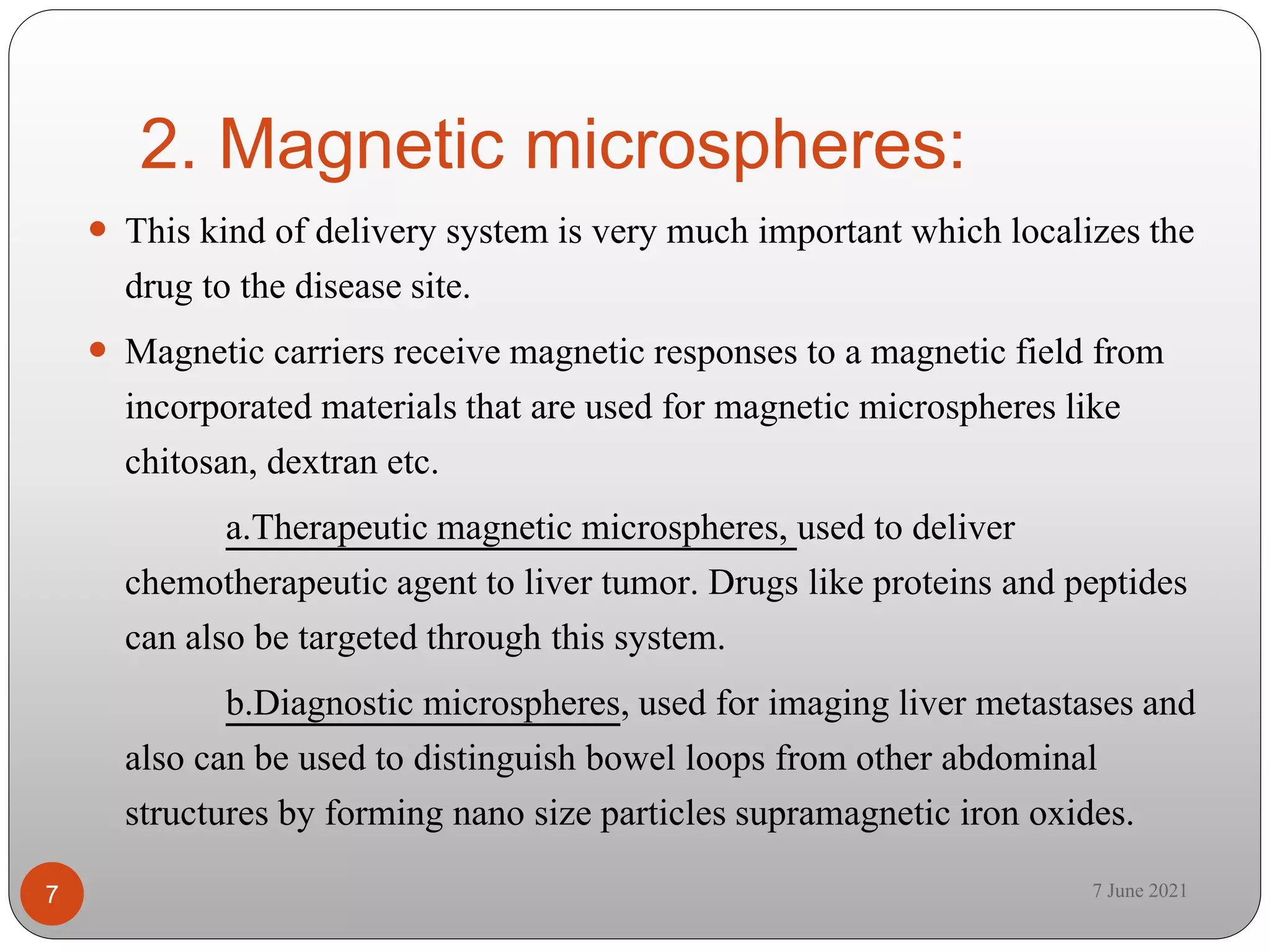Micro Capsules / Micro Spheres | PPTX