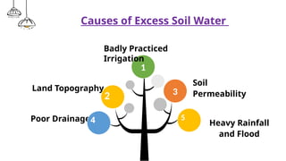 Excess of plant water and plant requirement of crop and methods of ...