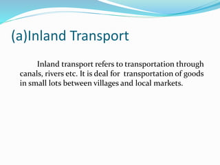 powerpoint on transportation | PPTX