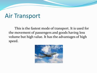 powerpoint on transportation | PPTX