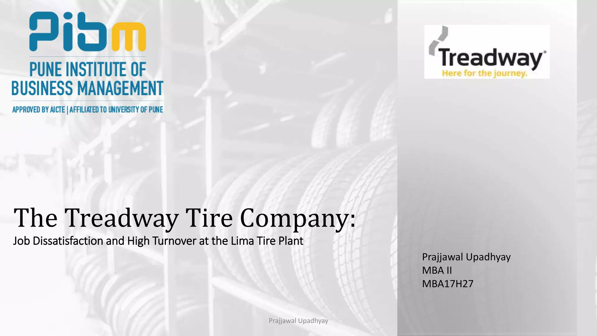 treadway tire company case study | PPTX