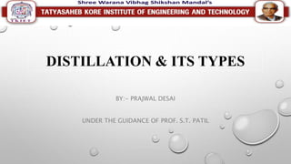 Prajwal Desai Distillation.pptx