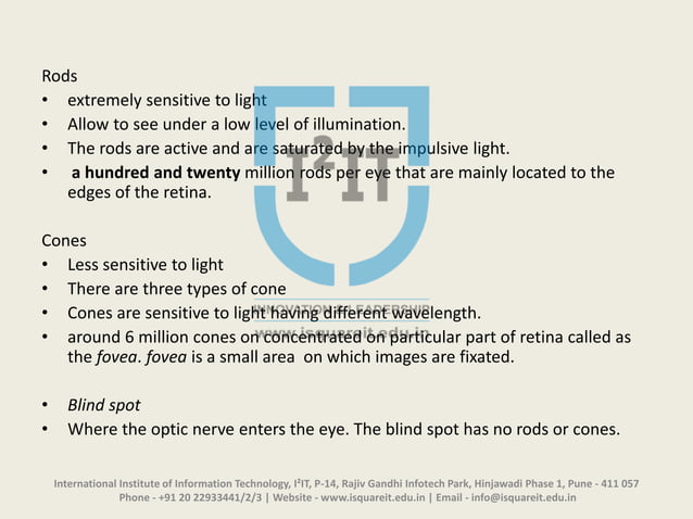 Human Computer Interaction - INPUT OUTPUT CHANNELS | PPTX | Eye and ...