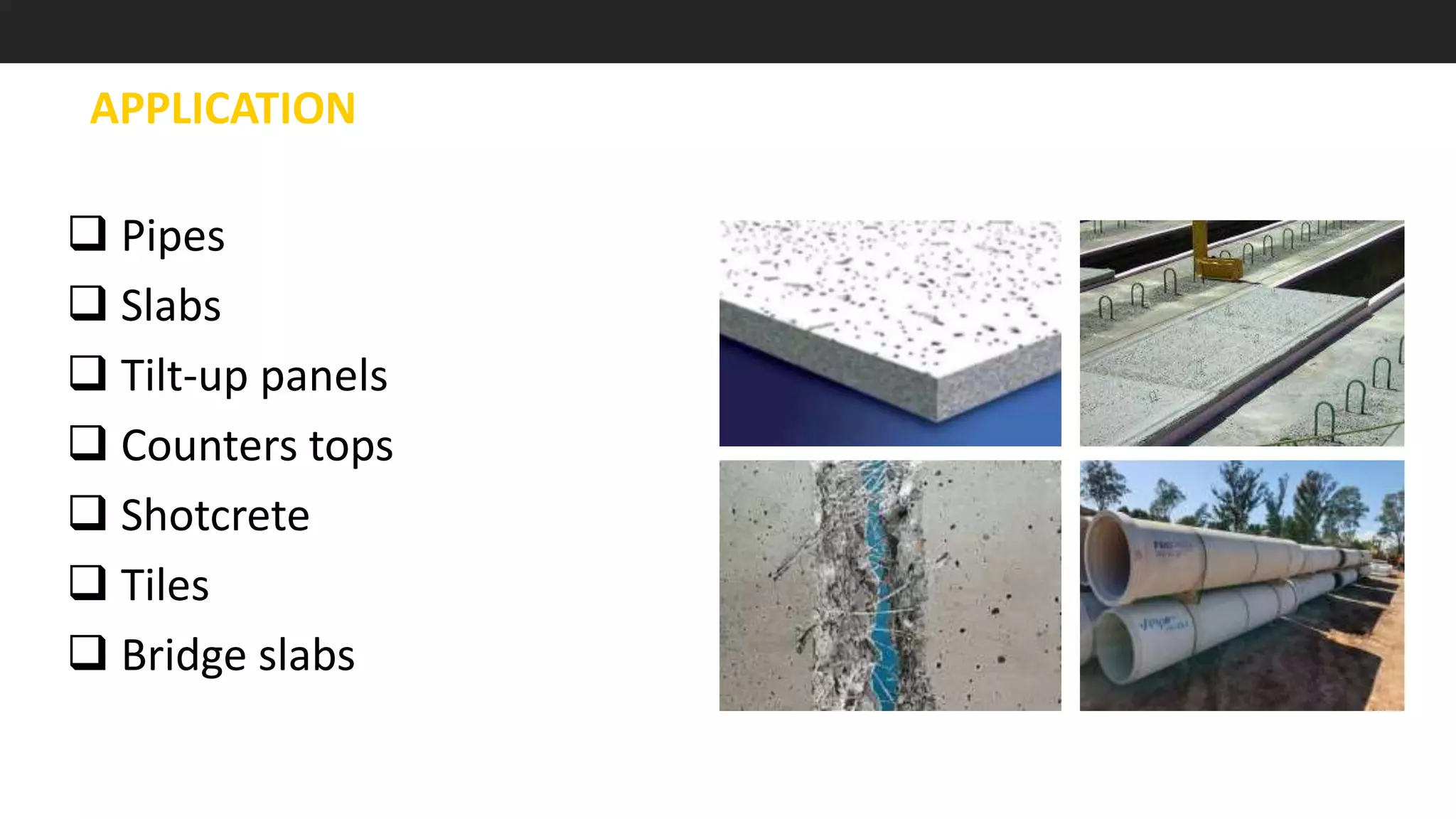 Synthetic fiber reinforced concrete | PPTX
