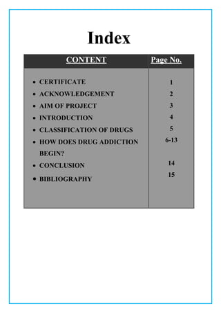 DRUG ADDICTION | PDF