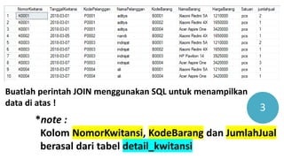 Soal Join and View | PPT