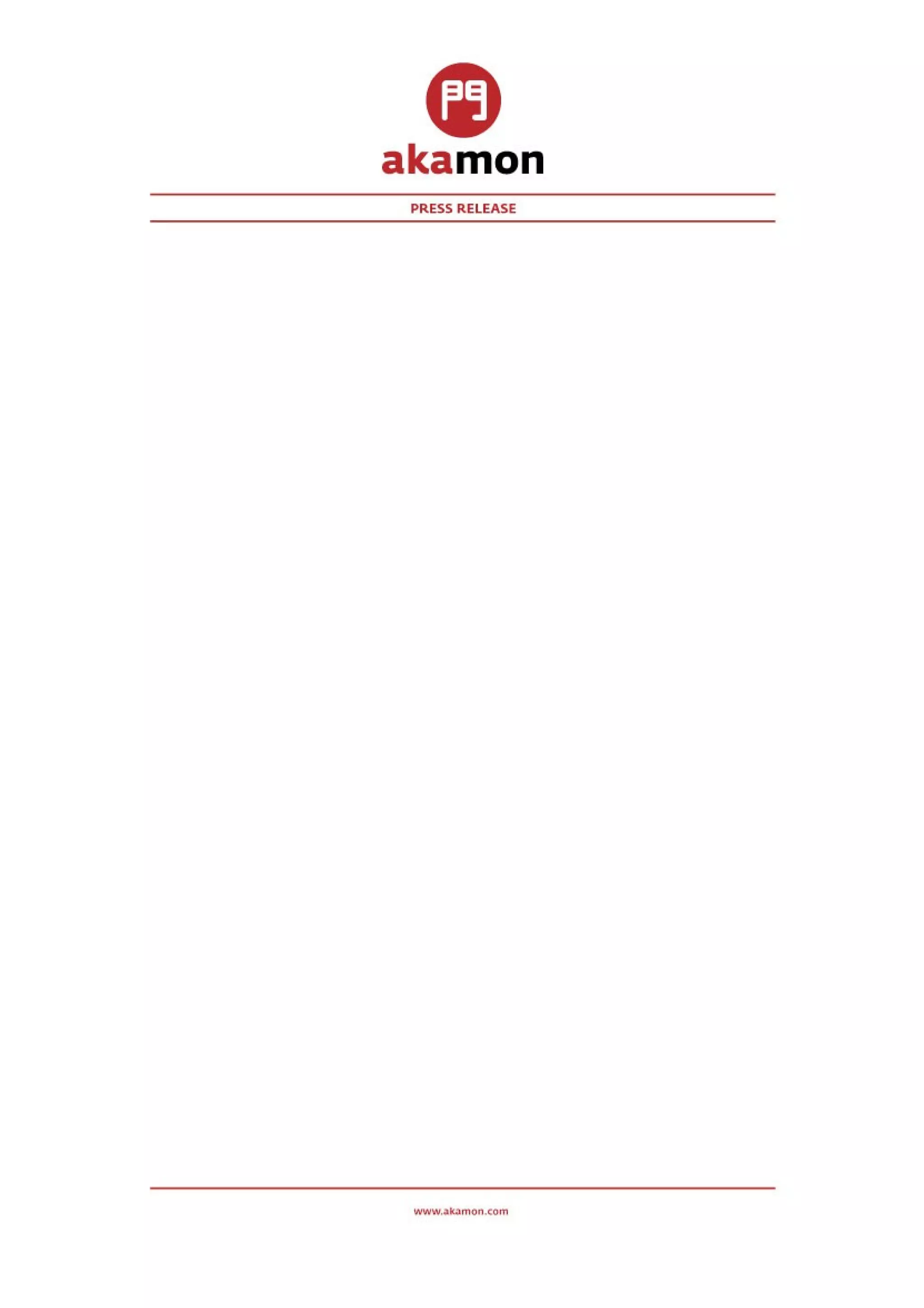 Akamon launches bingo rider, its first game for mobile devices | PDF