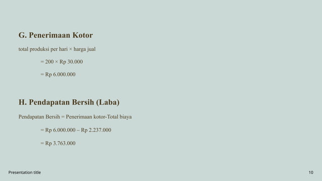 Perencanaan Usaha Pengolahan Bahan Nabati dan Hewani | PPTX