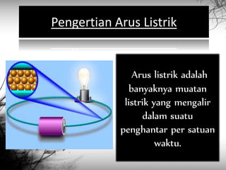 arus listrik kelompok 3 | PPT