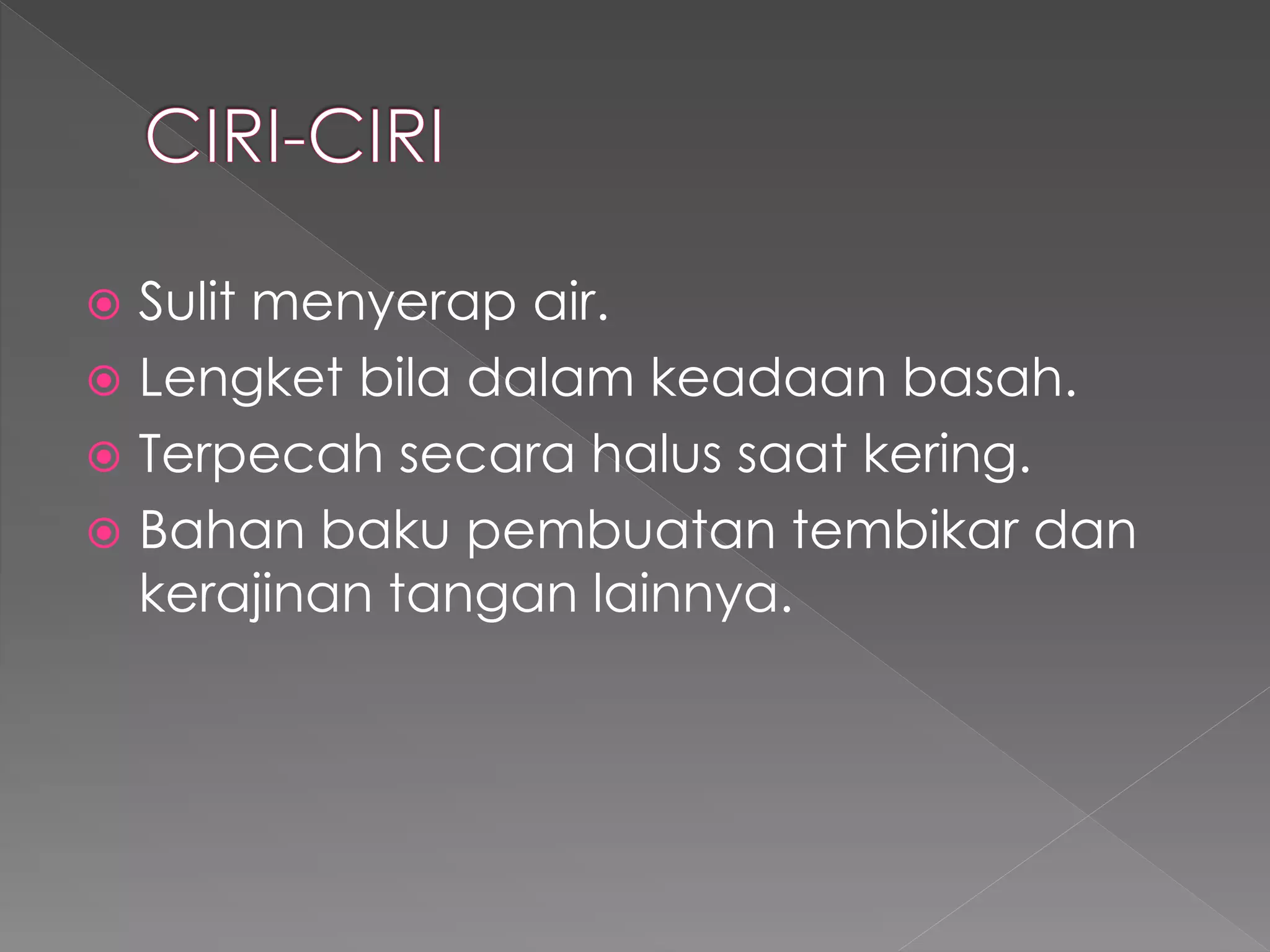 Jenis dan Ciri-Ciri Tanah Liat | PPTX