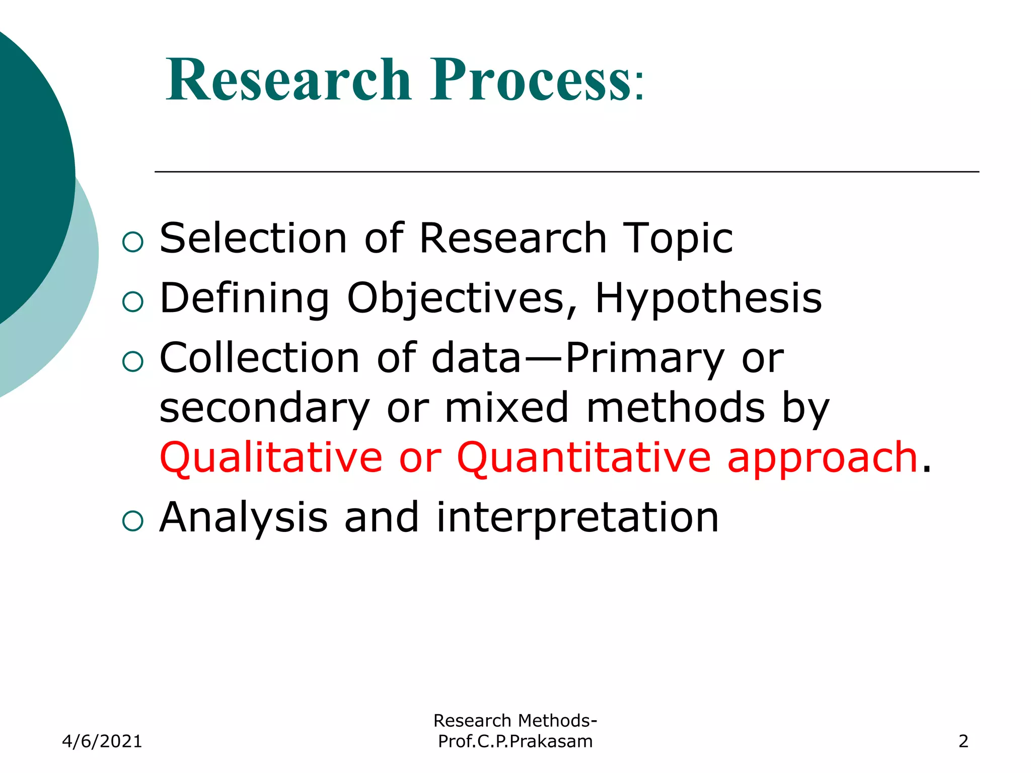 Qualitative and Quantitative Research Methods in Social Science Research | PPTX