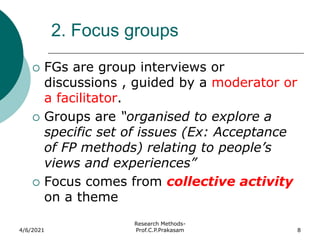 Focus Science Definition