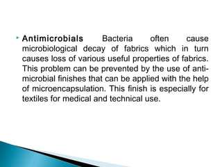 Textile Garment Finishes | PPT