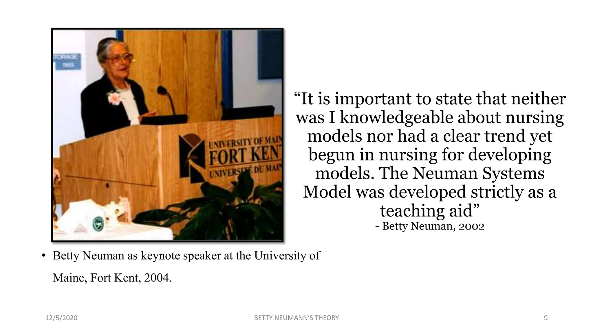 BETTY NEUMANN’S SYSTEM MODEL THEORY .pptx