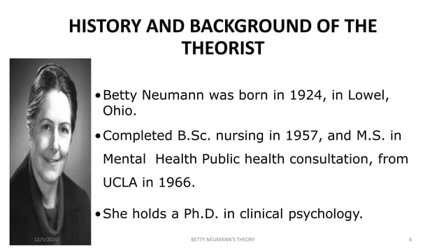 BETTY NEUMANN’S SYSTEM MODEL THEORY .pptx | Physics | Science