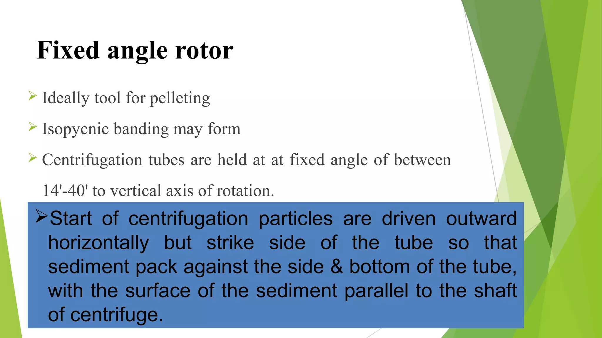 centrifuge principle and application | PPT