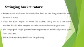 centrifuge principle and application | PPT