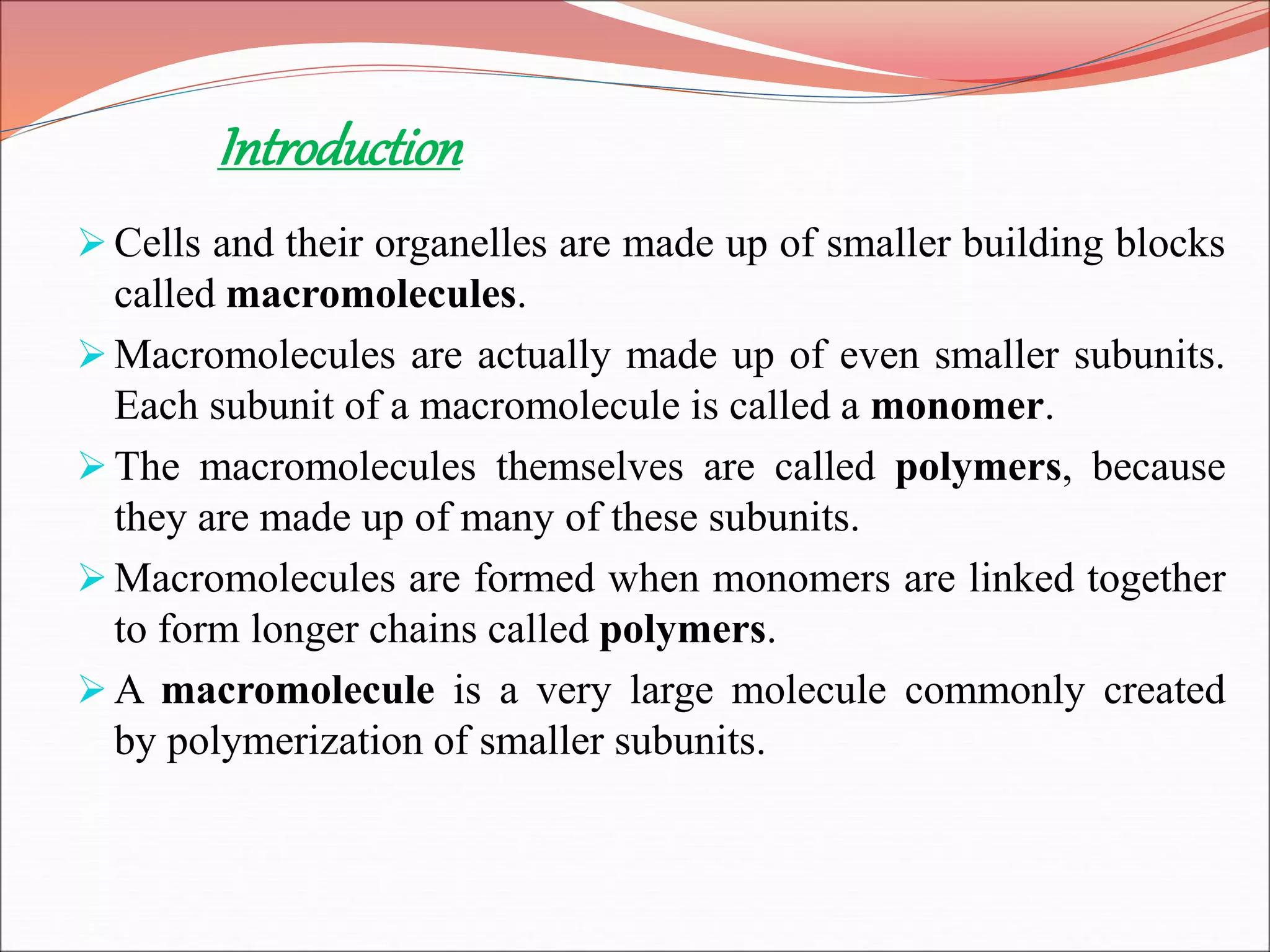macromolecules by kk sahu sir | PPT