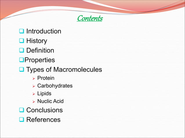 macromolecules by kk sahu sir | PPT