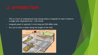 longwall mining | PPTX
