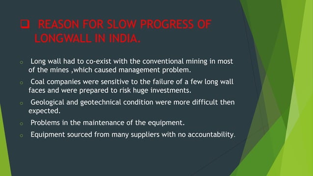 longwall mining | PPTX | Geology | Science