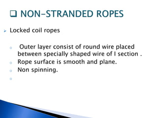 wire ropes | PPTX