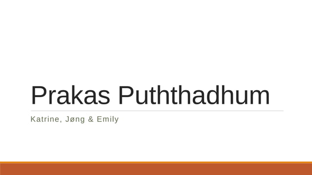 Prakas puththadhum | PPT