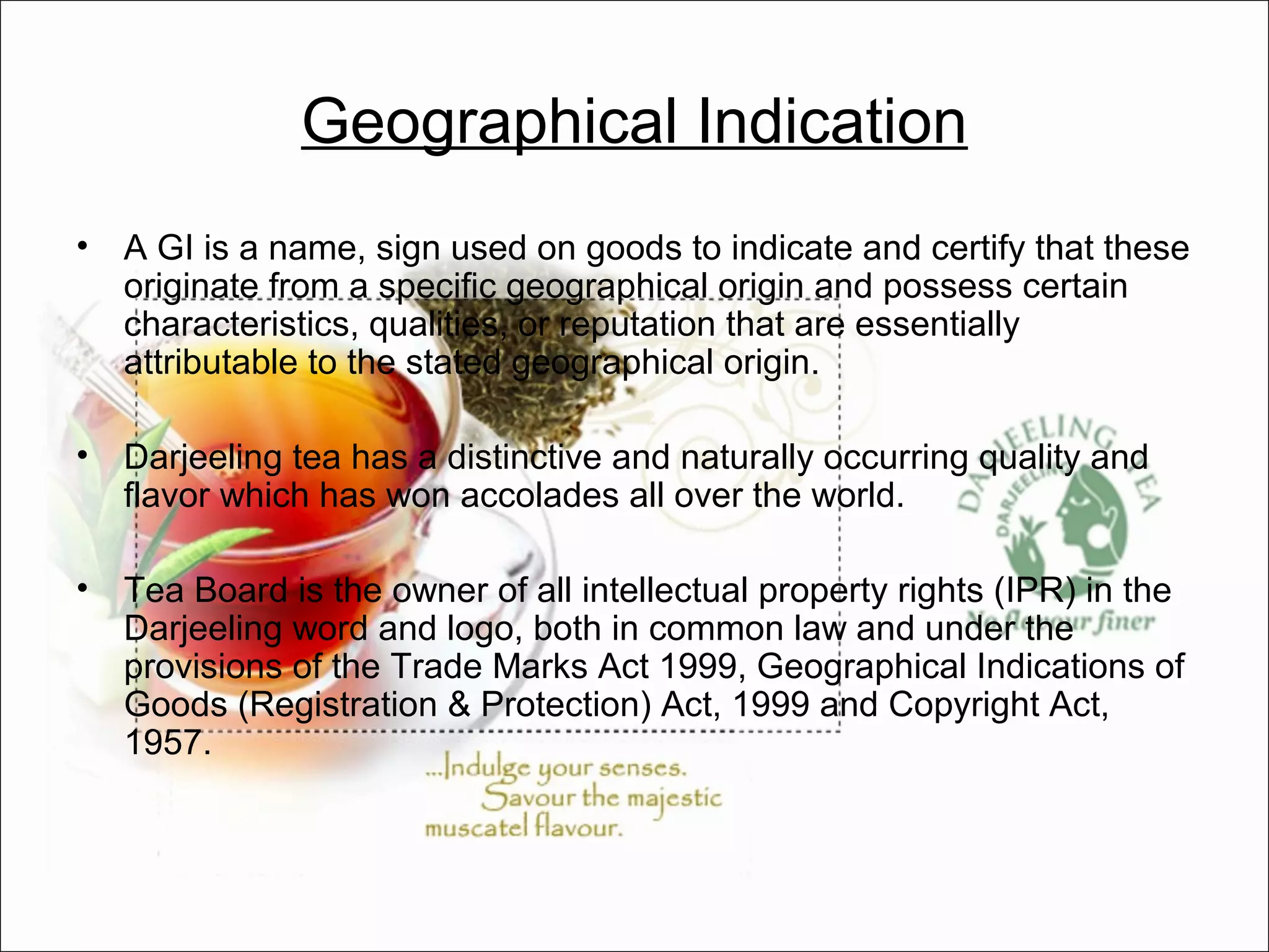 Prakhar agarwal case study on darjeeling tea | PPT
