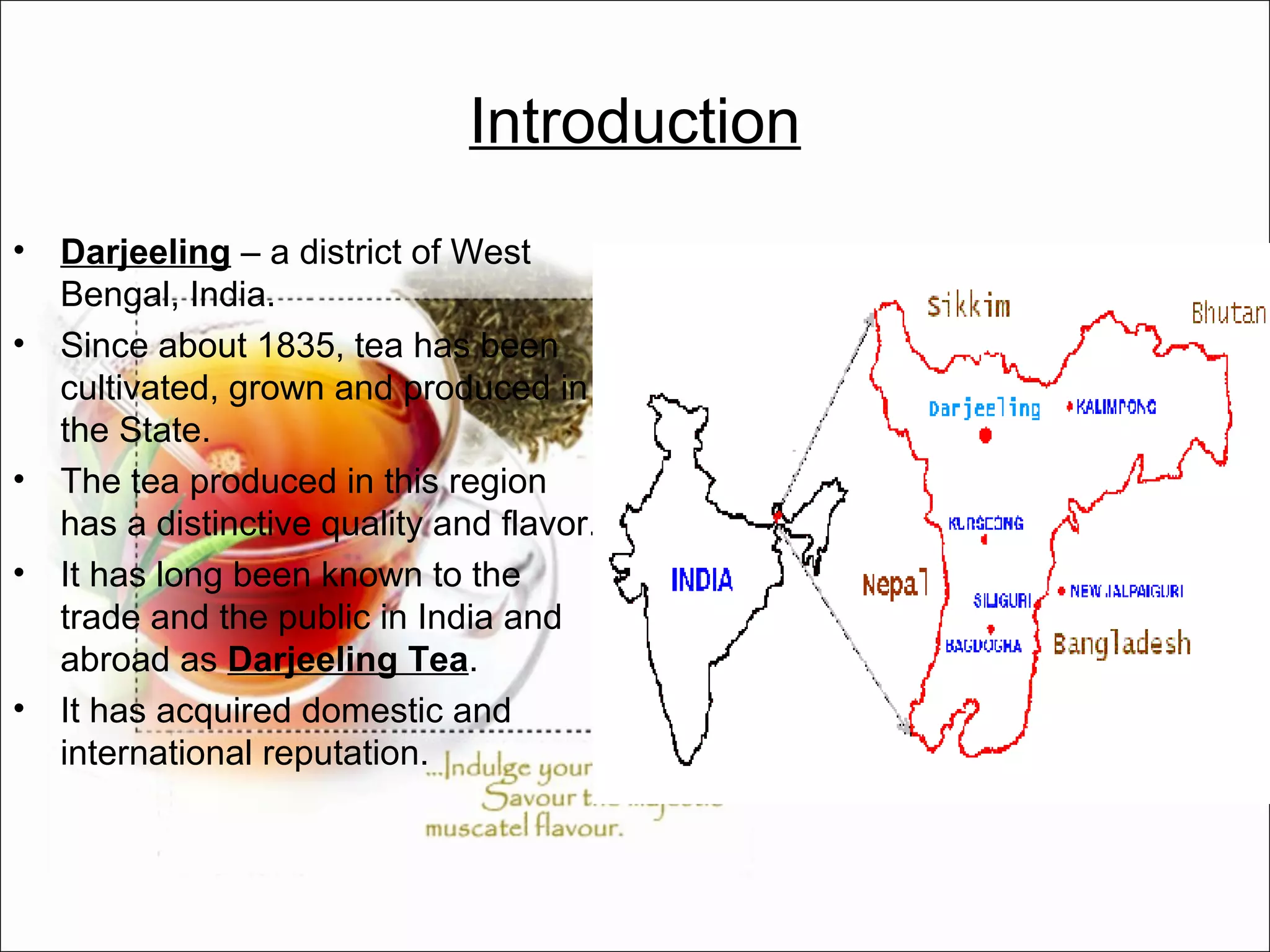 Prakhar agarwal case study on darjeeling tea | PPT