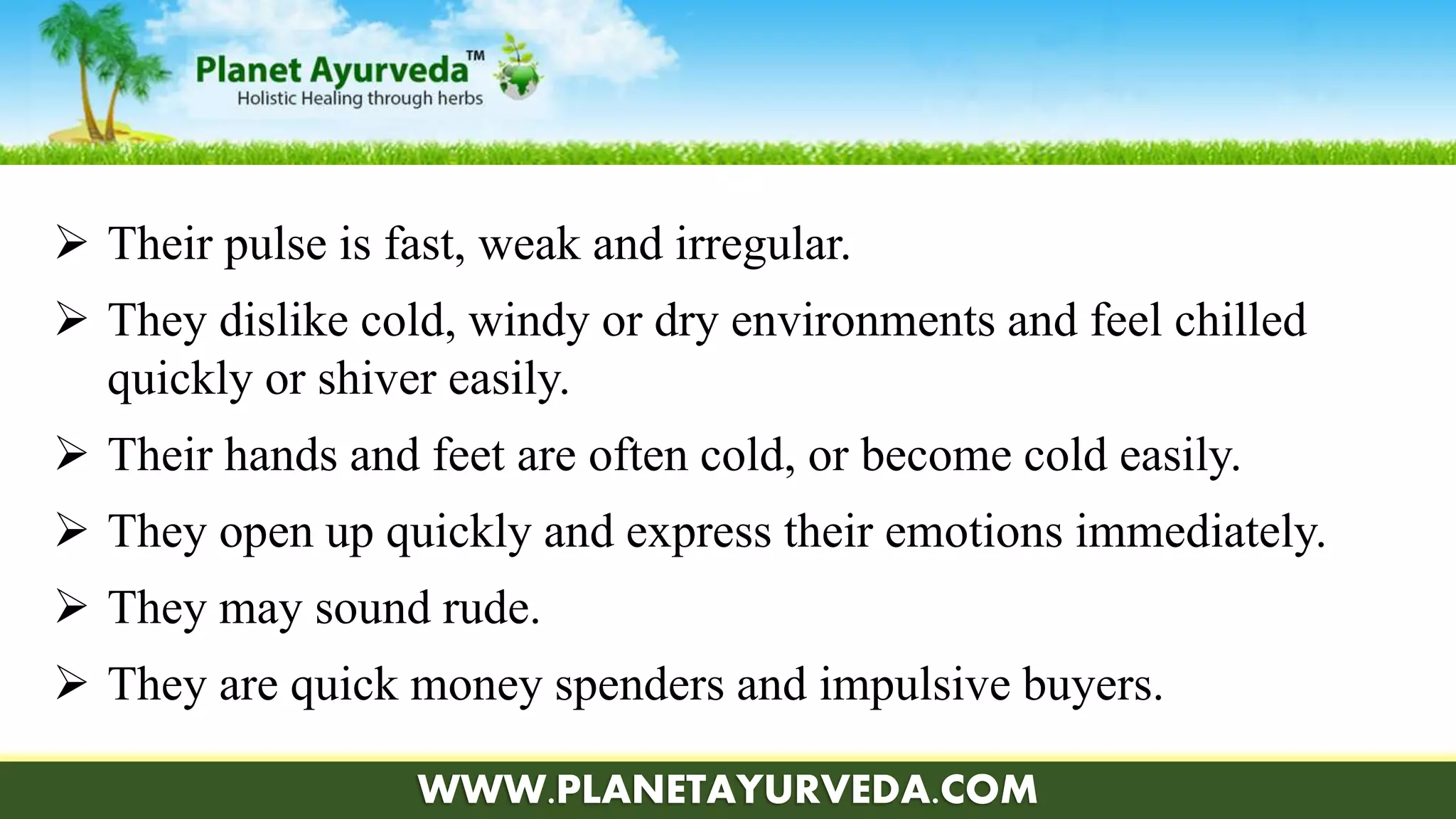 Prakriti complete basic constitution of the body | PPTX