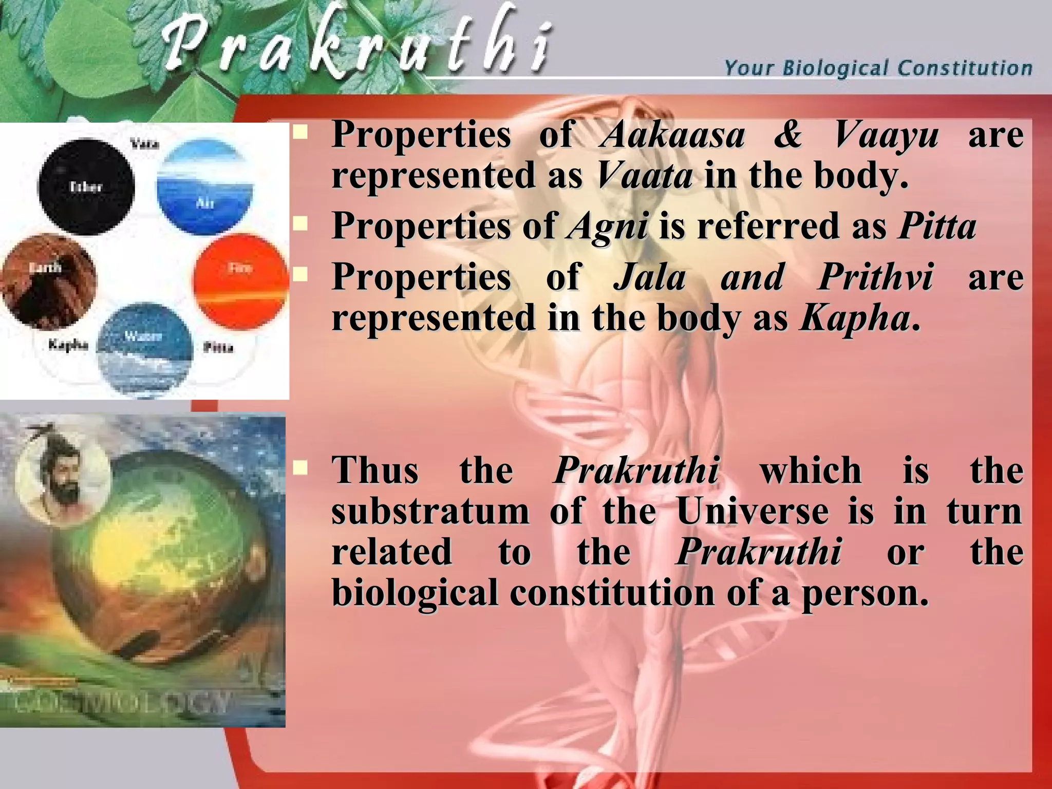 Prakriti dr. m. sreedhar rao | PPT