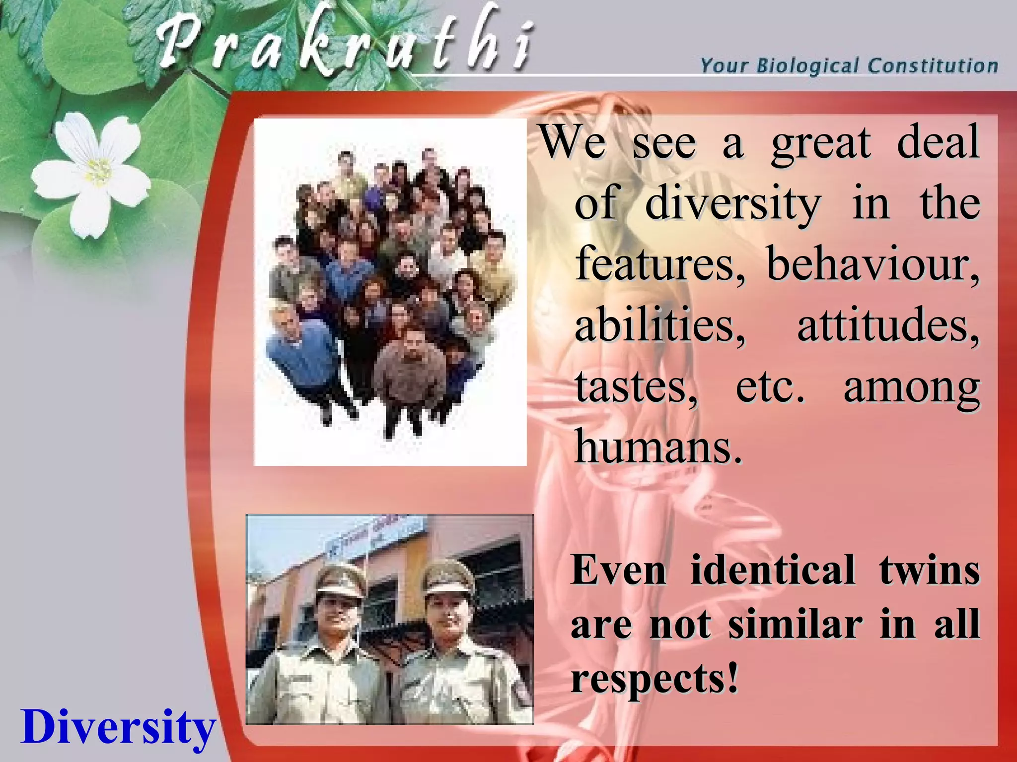 Prakriti dr. m. sreedhar rao | PPT